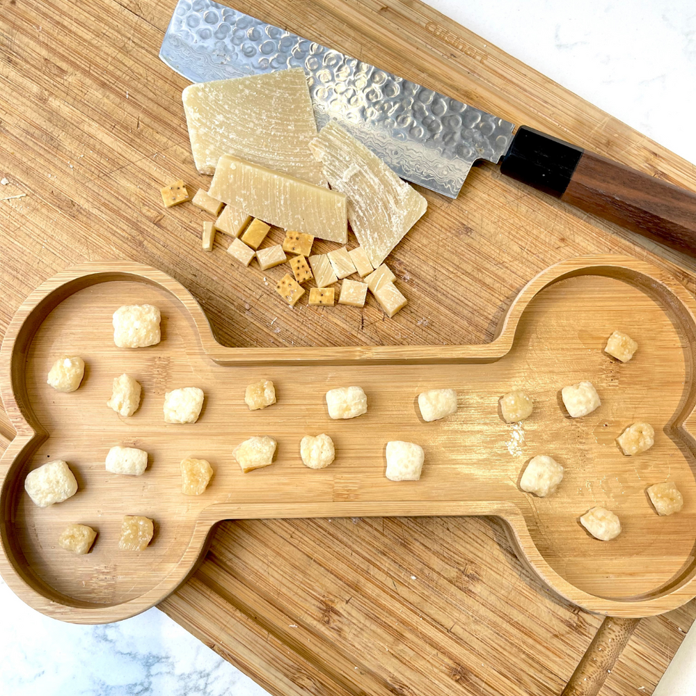 1 Ingredient Cheese Dog Treats - Parmesan Rinds - Dog Child