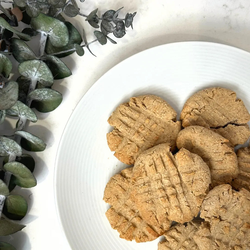 Peanut Butter Cookie Dog Treats Recipe | Dog Child - Dog Child